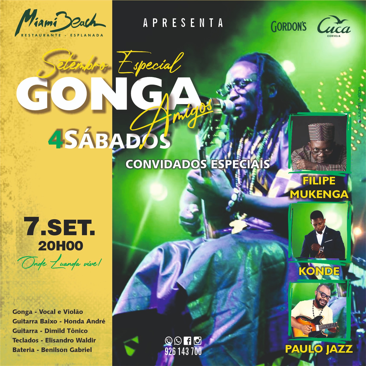 Show: Gonga & Amigos - Miami Beach